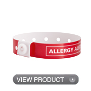 Regular Tyvek® Alert Wristbands | Identiplus