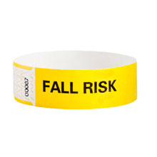 Narrow Tyvek® Alert Wristbands | Identiplus